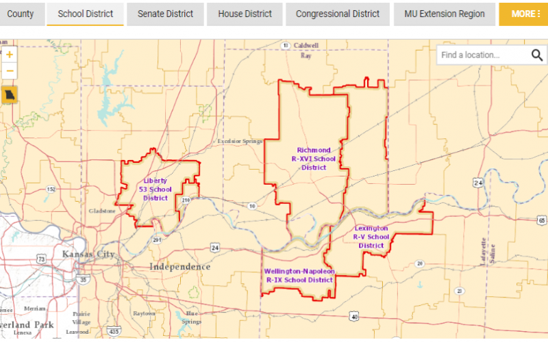 Columbia Mo Zip Code Map - Map